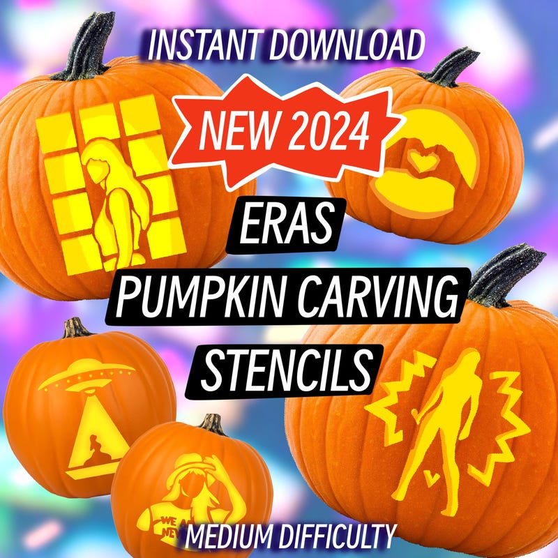Pumpkin Carving Stencil - Etsy