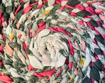 Handwoven Amish Rag Rug 47" X 29" - Etsy