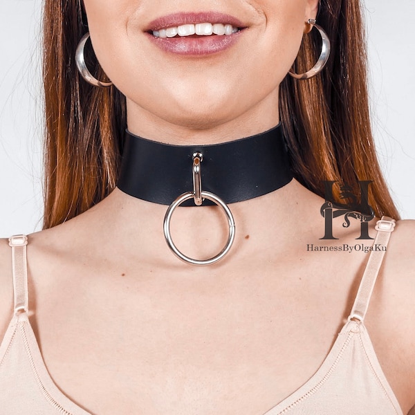 O Ring Choker - Etsy