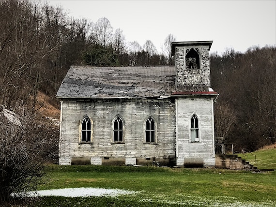Abandoned West Virginia Church | Etsy