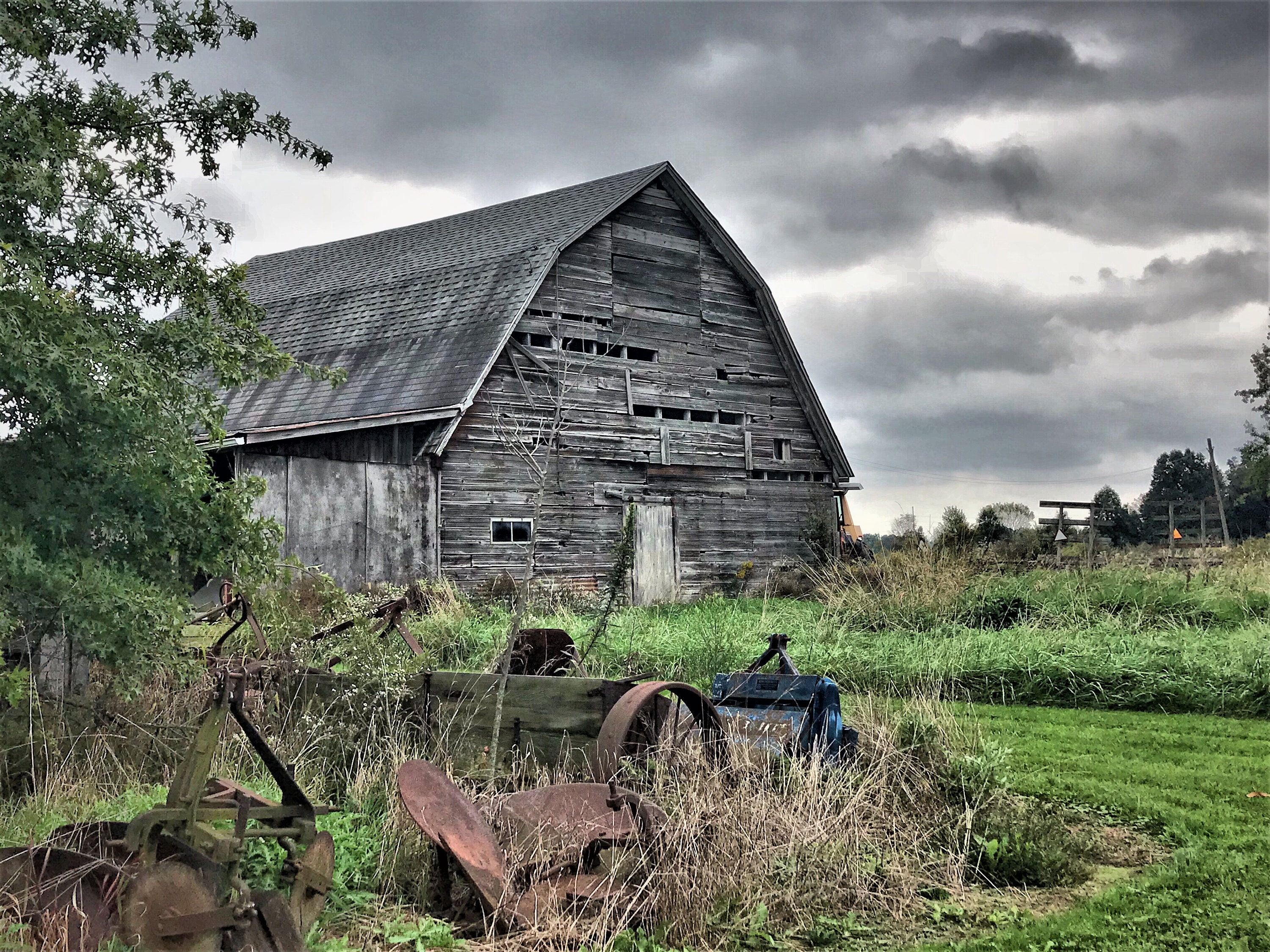 Weathered Gray Barn - Etsy