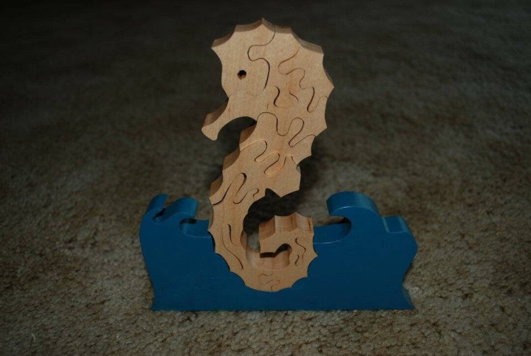 Seahorse Jigsaw Puzzle - Etsy