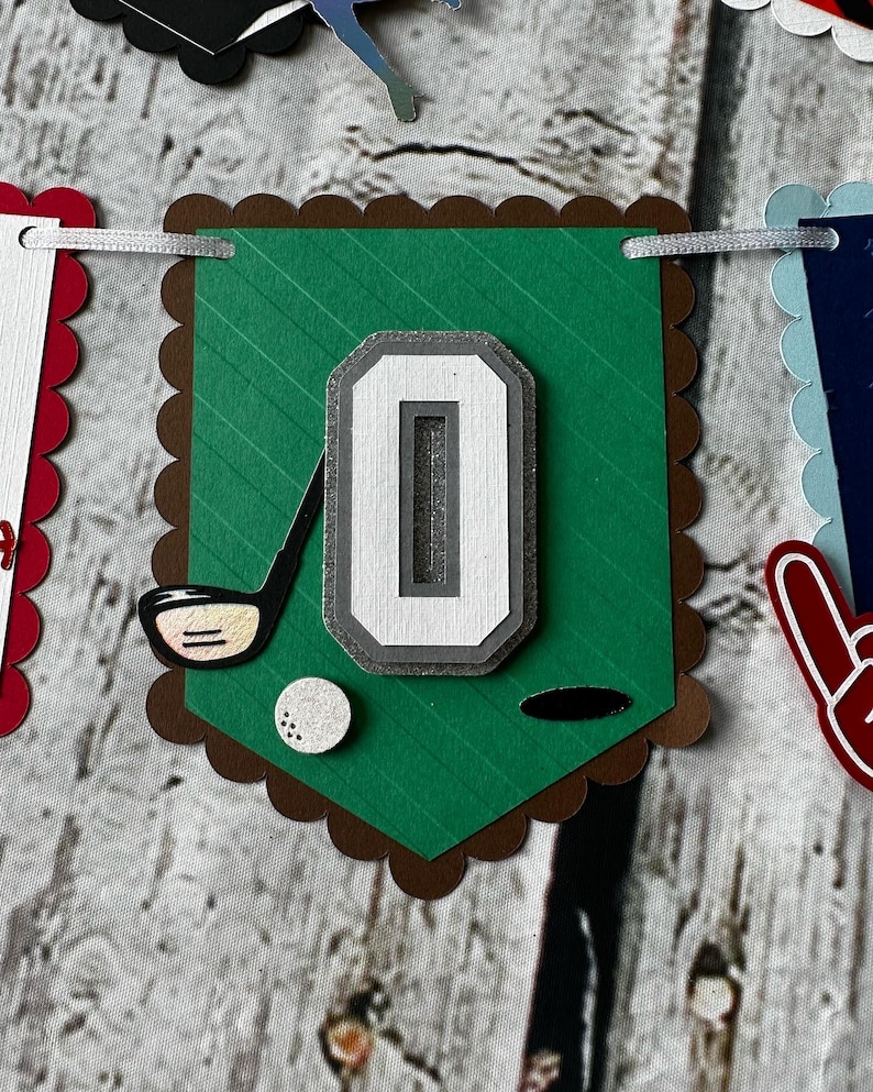 Sports Birthday Banner, All Sports Party, Football Party, Sports Themed ...