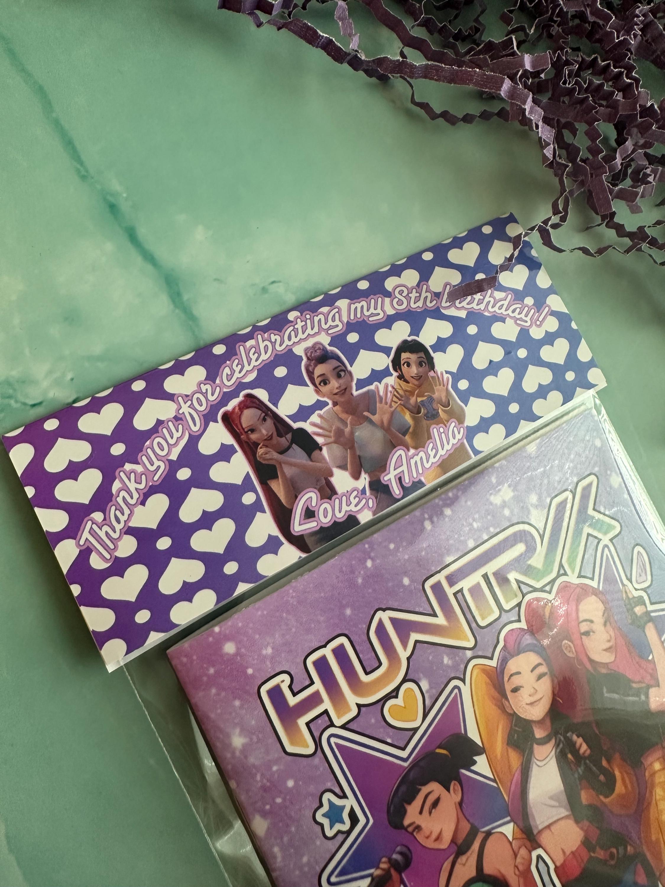 K Pop Custom Coloring Book Favor Packs, K Pop Party Favors, Coloring ...