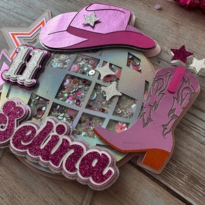 Disco Cowgirl Cake Topper, Disco Party, Cowgirl Party Decor, Disco ...