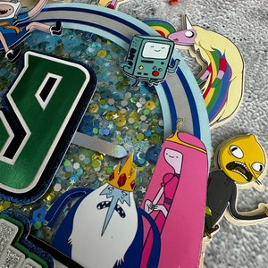 Adventure Time Cake Topper, Adventure Time Party Supplies, Finn and ...