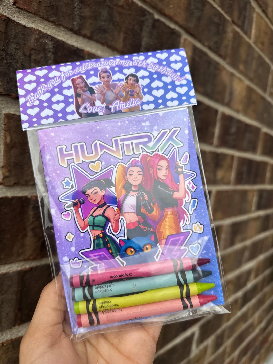 K Pop Custom Coloring Book Favor Packs, K Pop Party Favors, Coloring ...