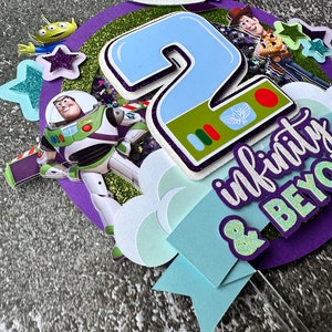 Two Infinity & Beyond Cake Topper, 2 Infinity Cake Topper, Space ...