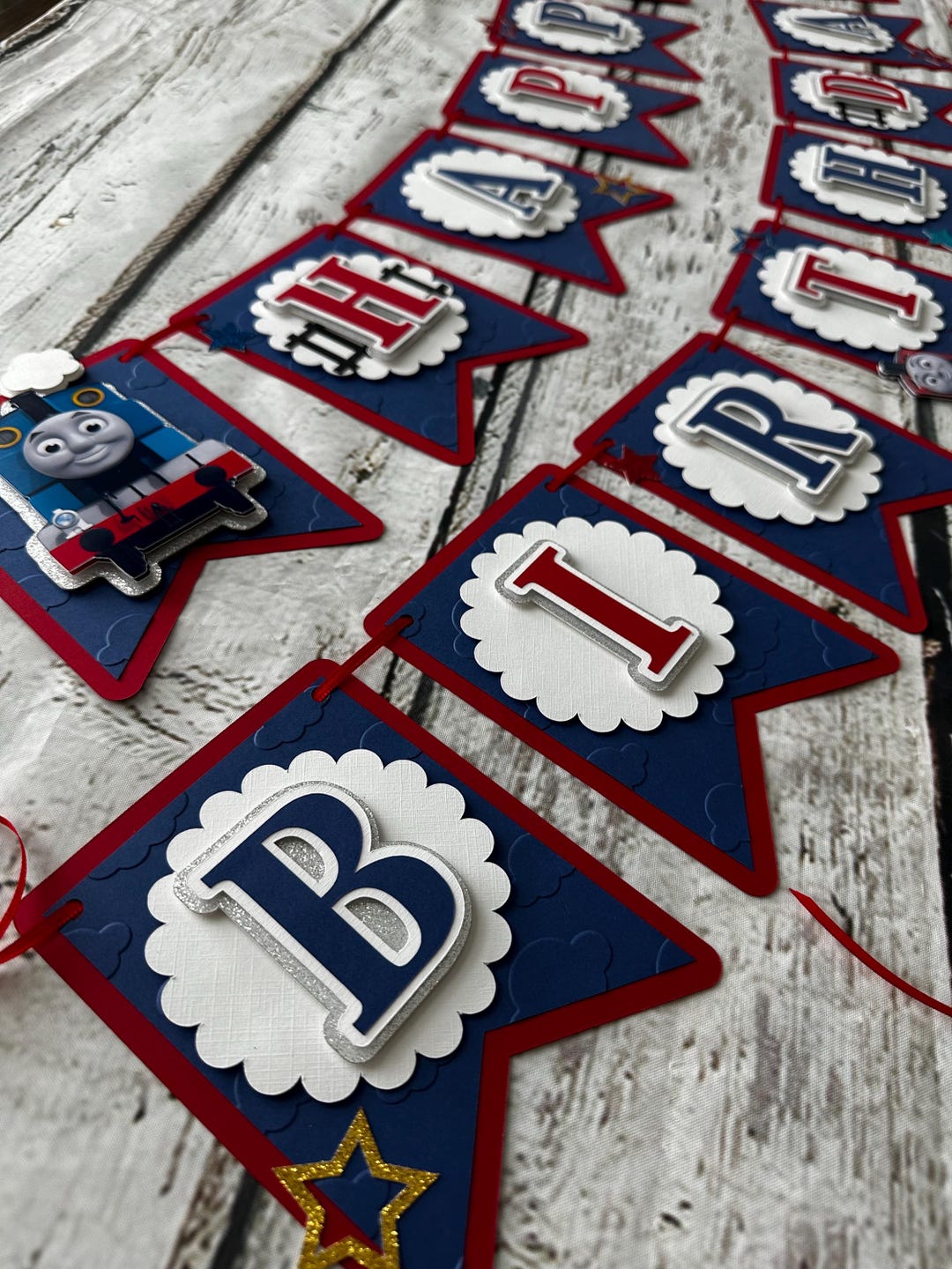 Thomas the Train Banner, Thomas & Friends Birthday Banner, Train ...