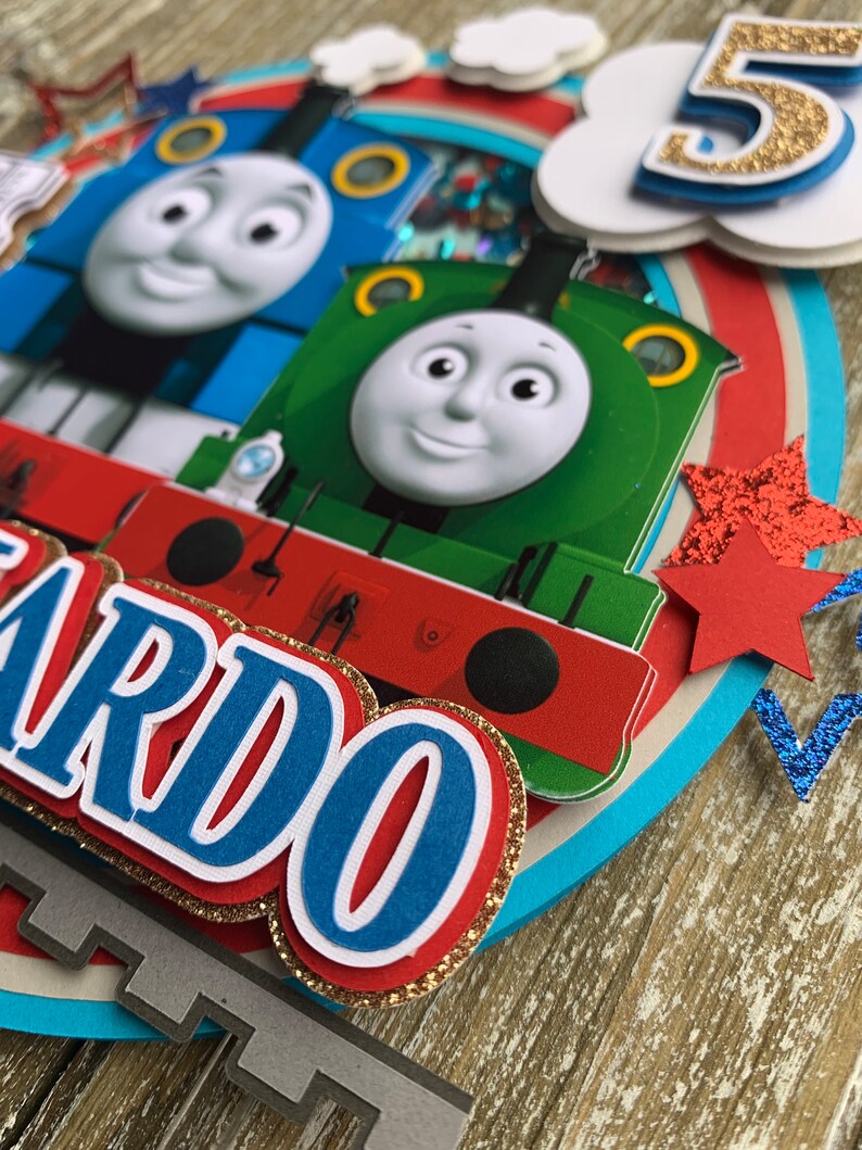 Thomas the Train Cake Topper Train Cake Topper Thomas the - Etsy