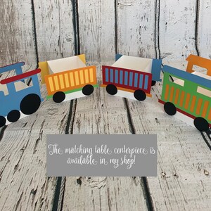Train Birthday Cake Topper Train Party Cake Topper Shaker | Etsy