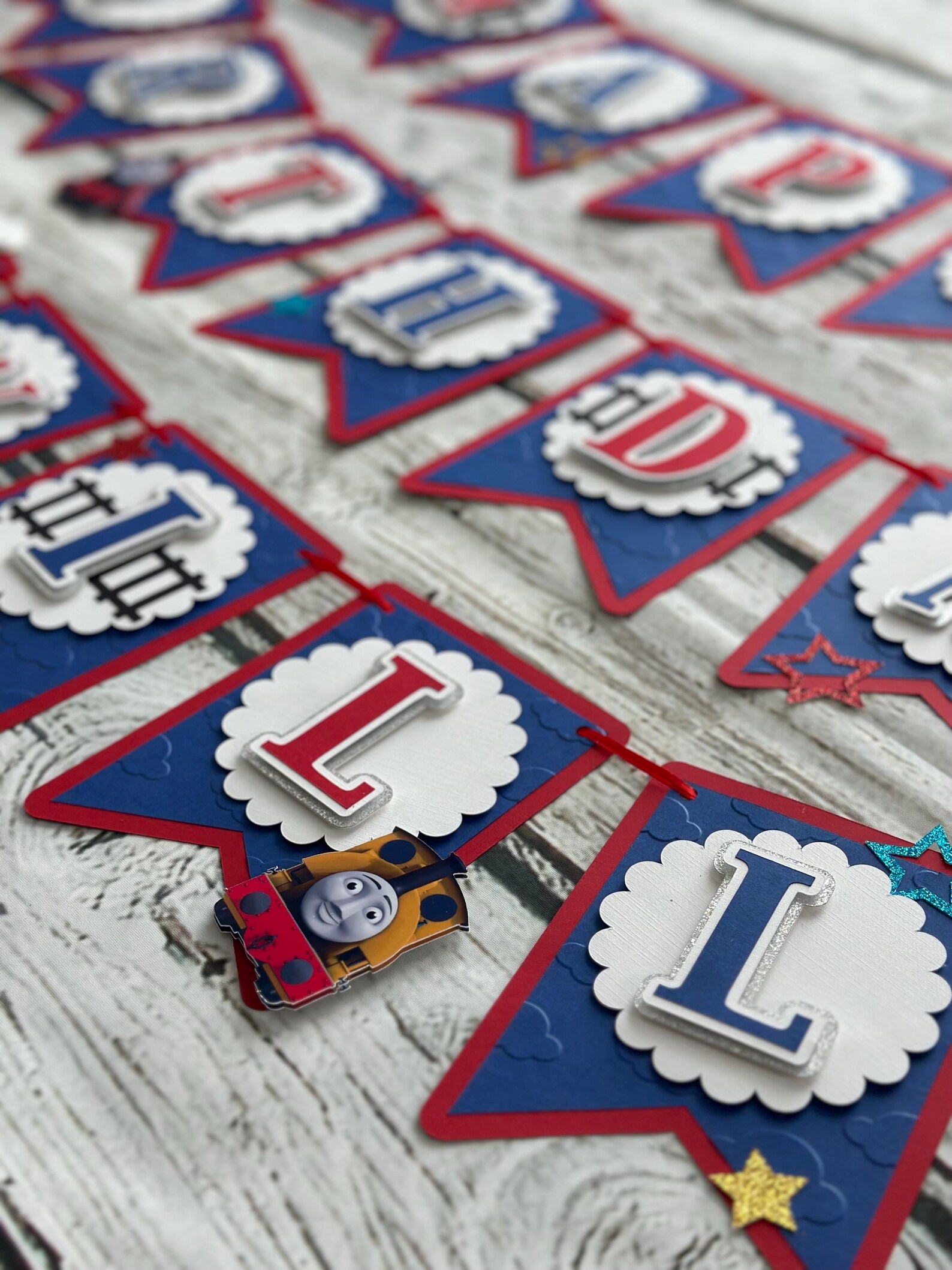 Thomas the Train Banner, Thomas & Friends Birthday Banner, Train ...