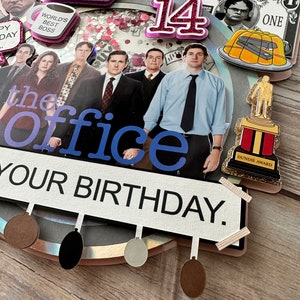 The Office Cake Topper, the Office Birthday Party Supplies, TV Cake Topper - Etsy