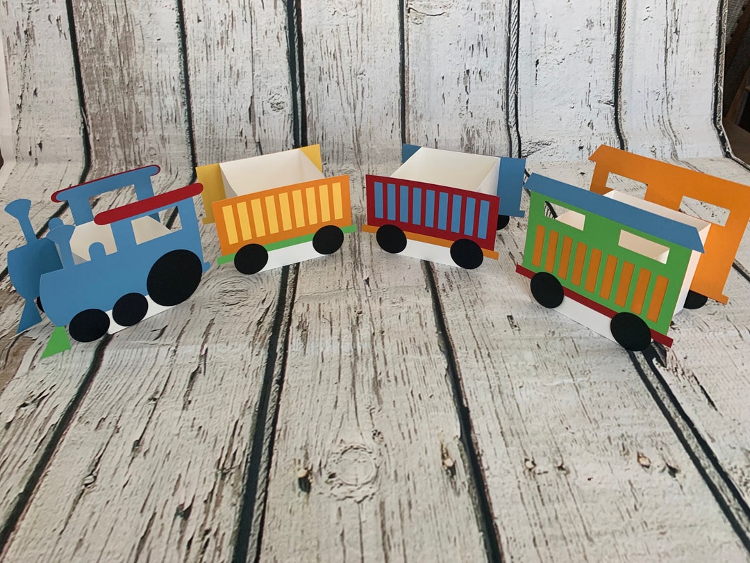 Train Birthday Table Centerpiece, Train Birthday Table Decor, Train ...