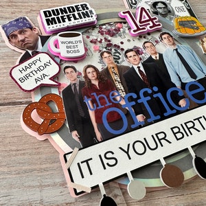 The Office Cake Topper, the Office Birthday Party Supplies, TV Cake Topper - Etsy