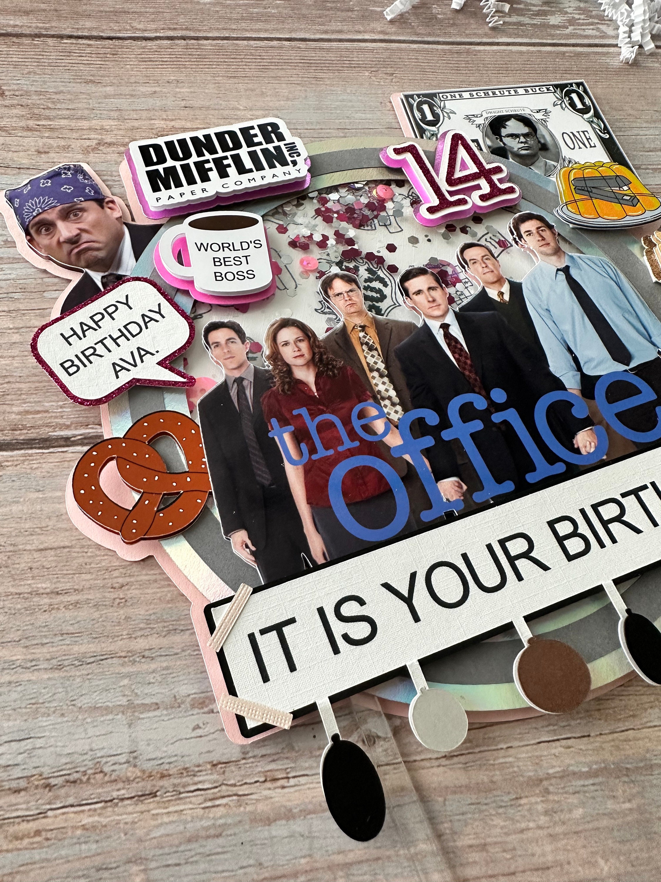 The Office Cake Topper, the Office Birthday Party Supplies, TV Cake ...