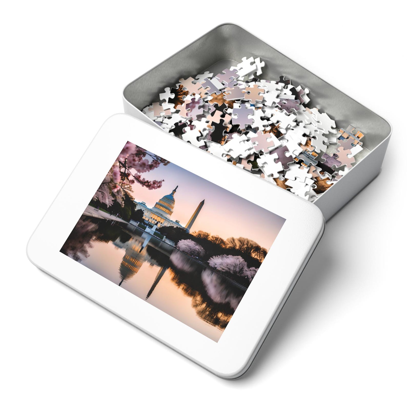 Washington DC Theme, U S Capitol Building, Washington Monument, Cherry ...