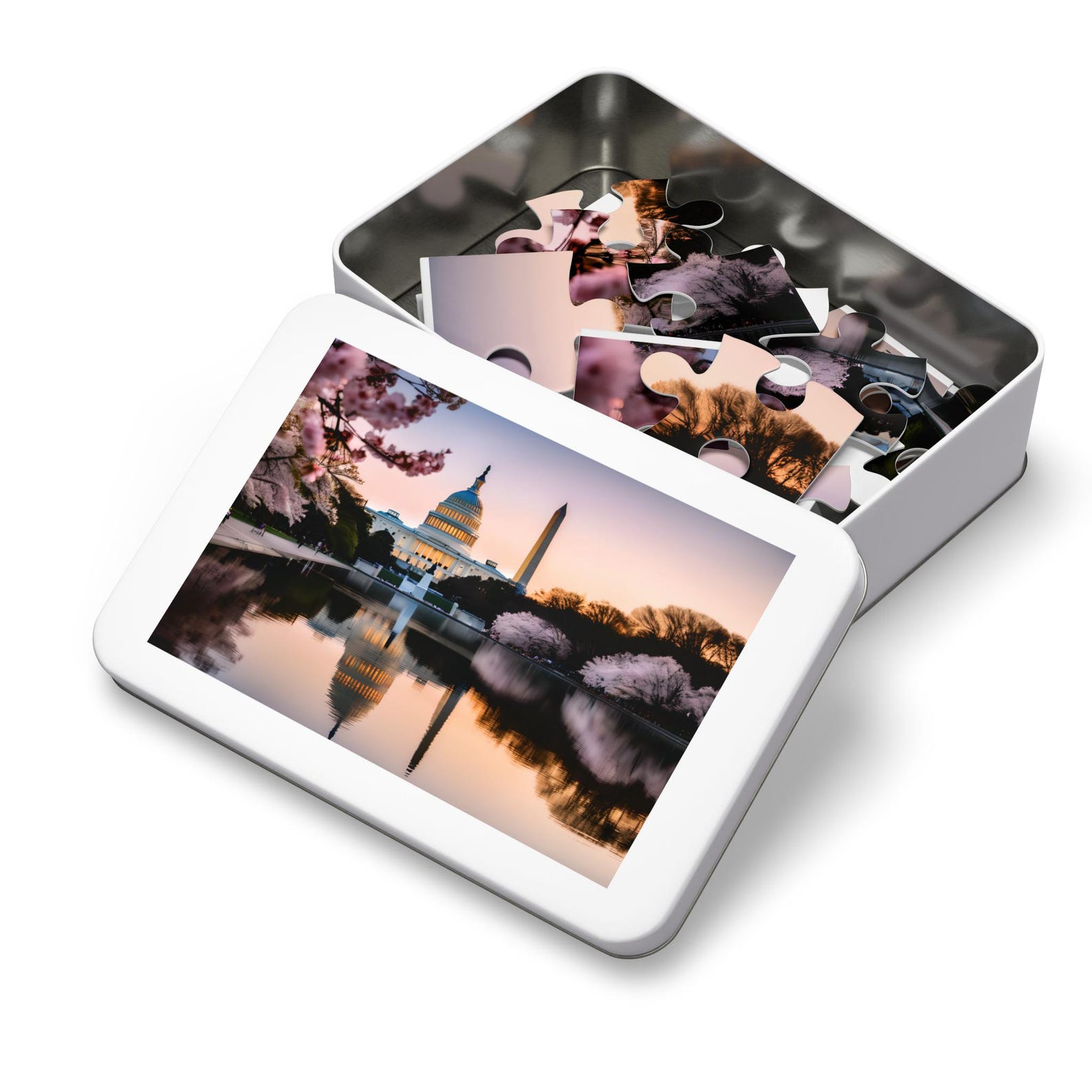 Washington DC Theme, U S Capitol Building, Washington Monument, Cherry ...