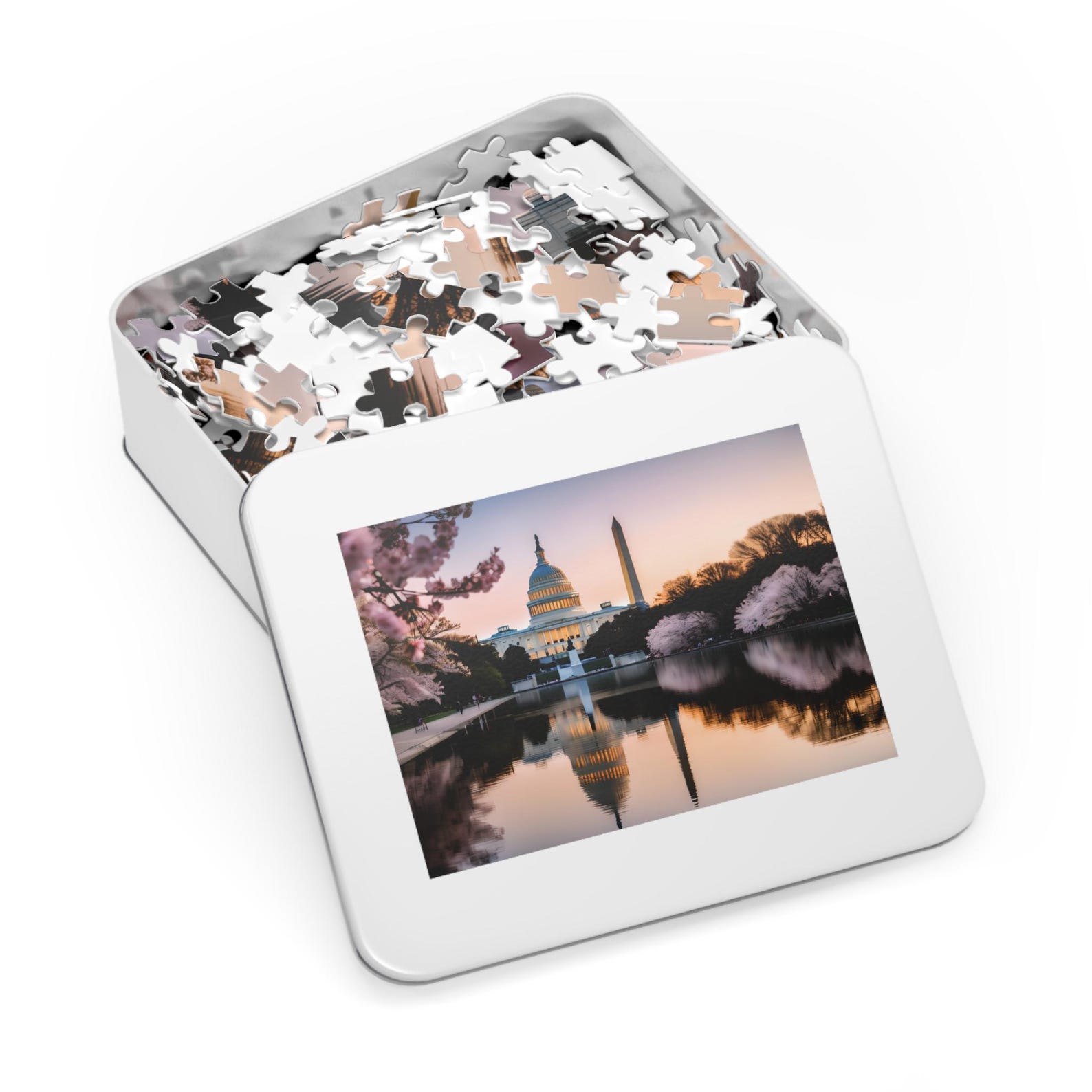 Washington DC Theme, U S Capitol Building, Washington Monument, Cherry ...