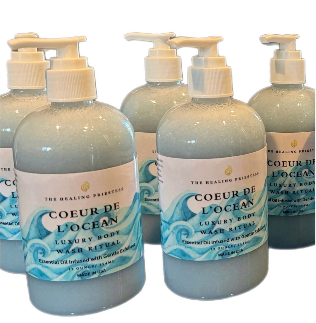 Coeur De L’ocean Luxury Body Wash- Self Love/motherly Love - Etsy