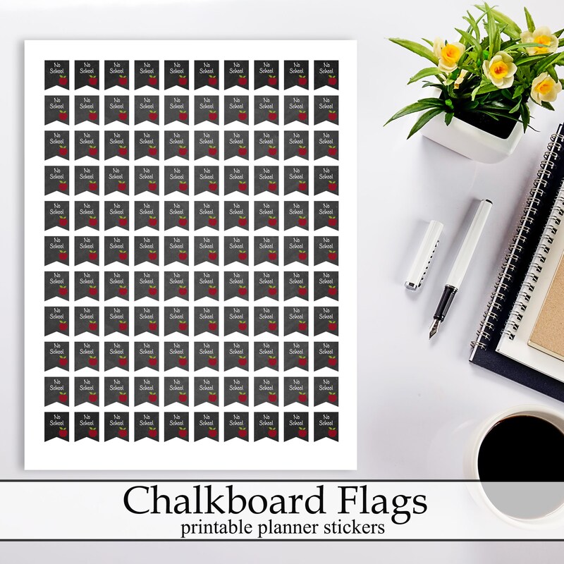 Chalkboard Planner - Etsy