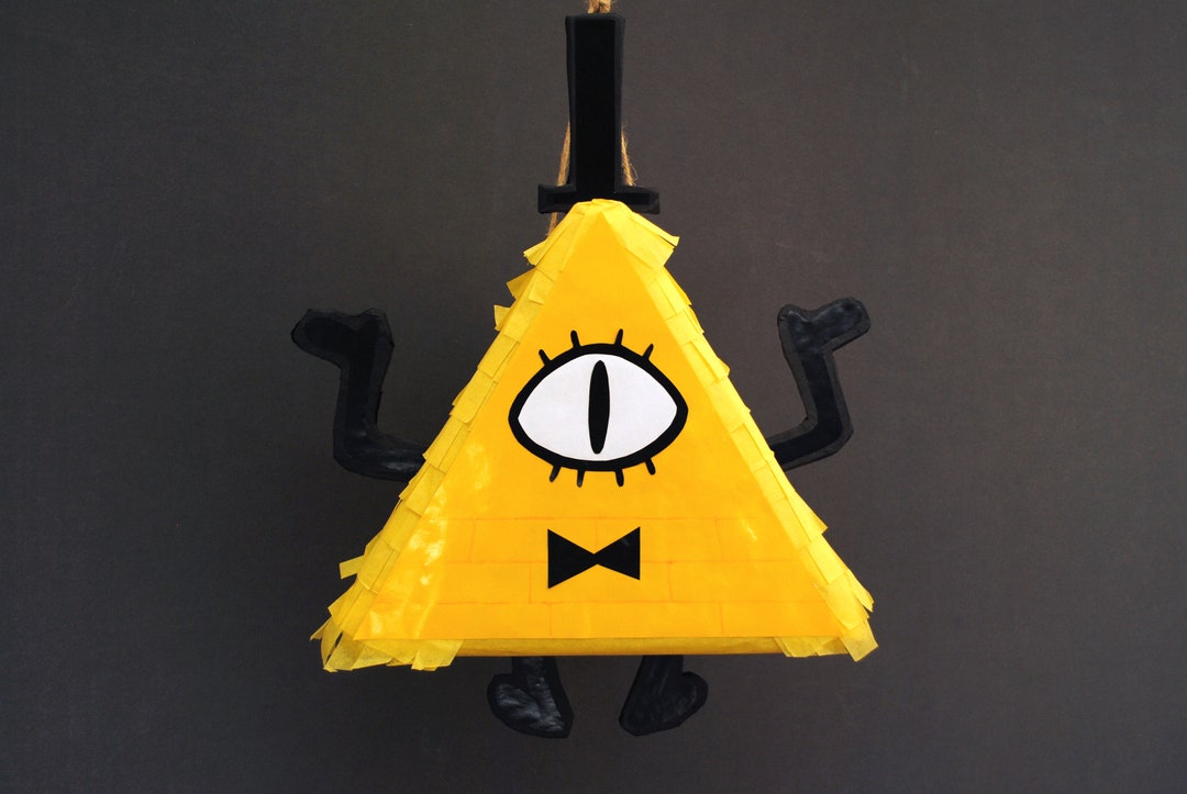 Bill Cipher (gravity Falls) Piñata - Etsy Bill Cipher (gravity Falls) Piñata - Etsy