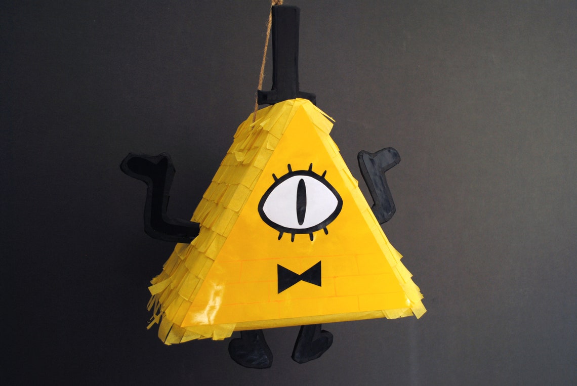 Bill Cipher (gravity Falls) Piñata - Etsy