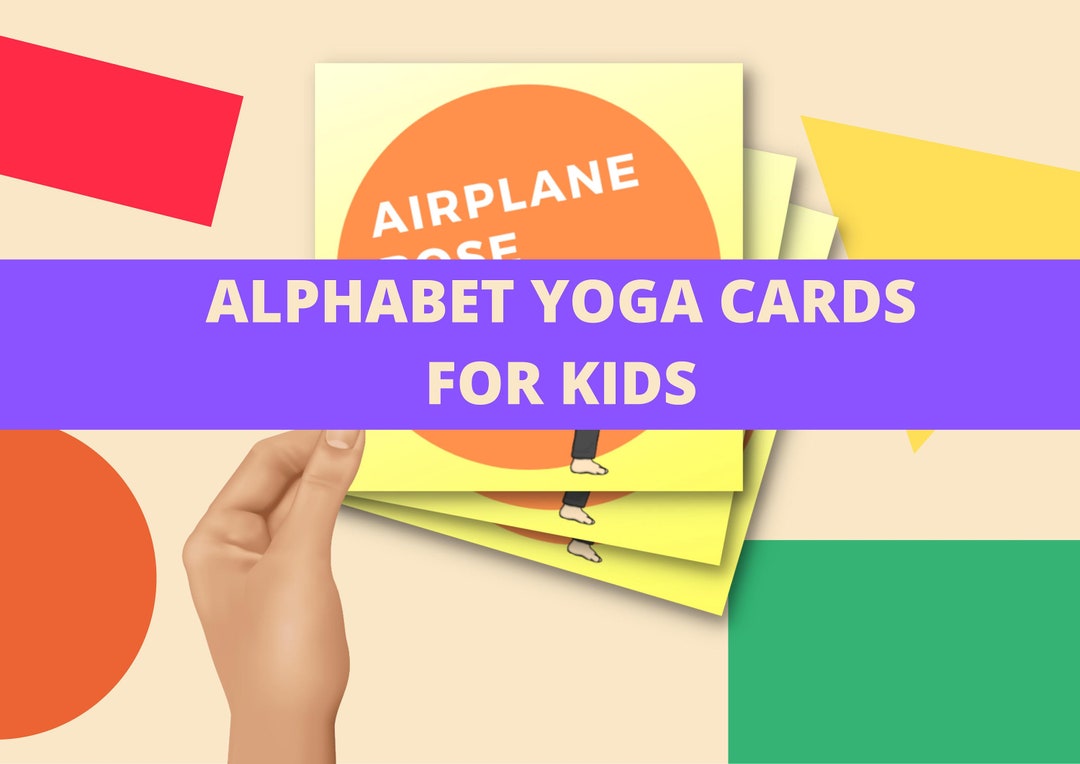 Kid's Alphabet Yoga Pose Cards - Yoga, Dance, Resources, Childrens ...