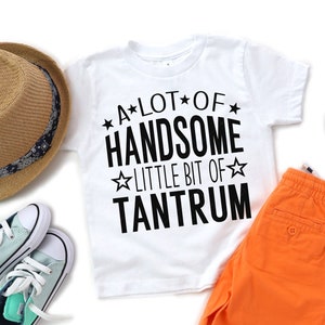 Handsome SVG Tantrum SVG Toddler SVG for Boys Funny Baby - Etsy