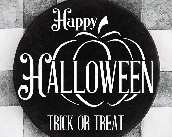Happy Halloween Svg Trick or Treat Svg Pumpkin Svg Fall Svg Halloween ...