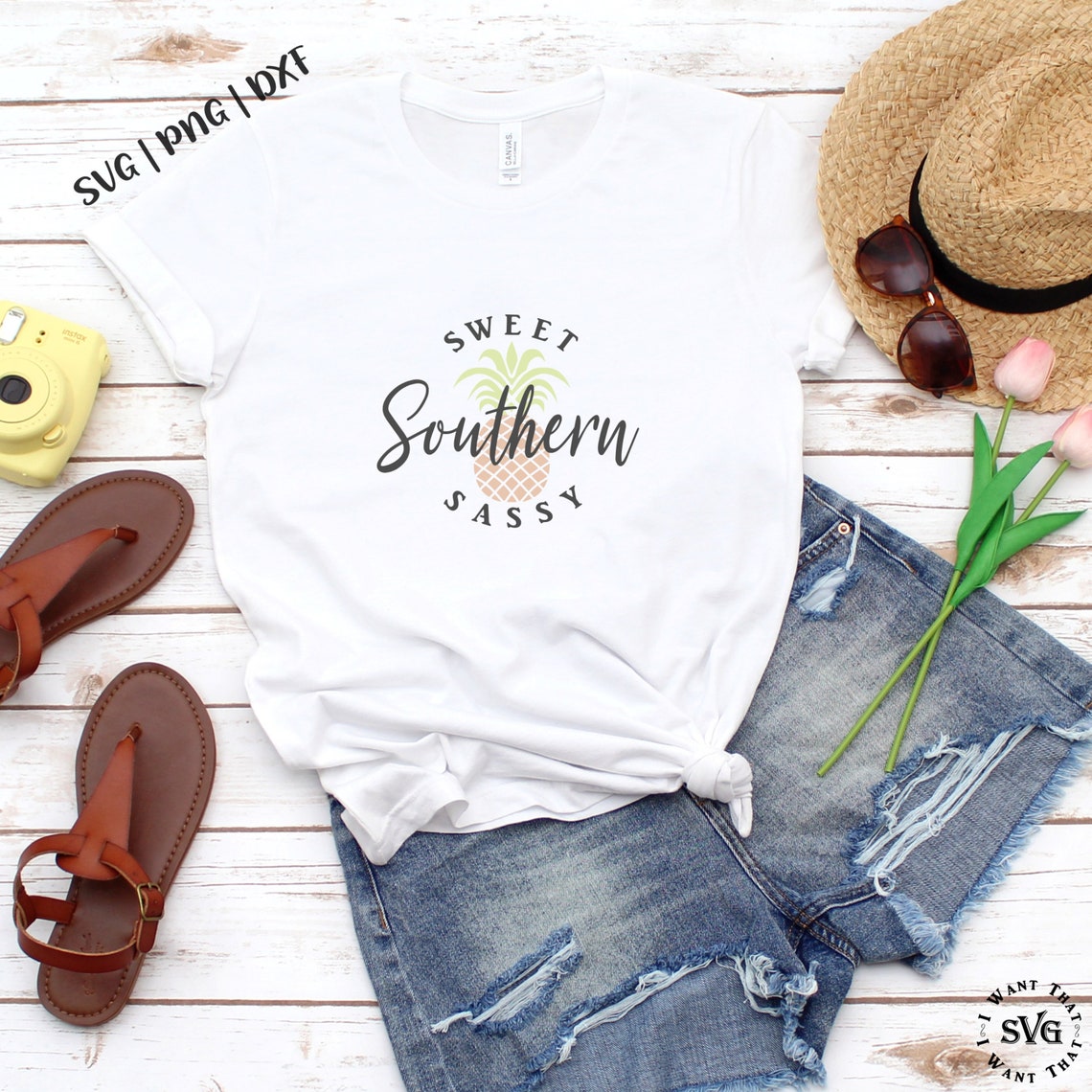 Sweet Svg Southern Svg Sassy Svg Pineapple Svg Women Etsy