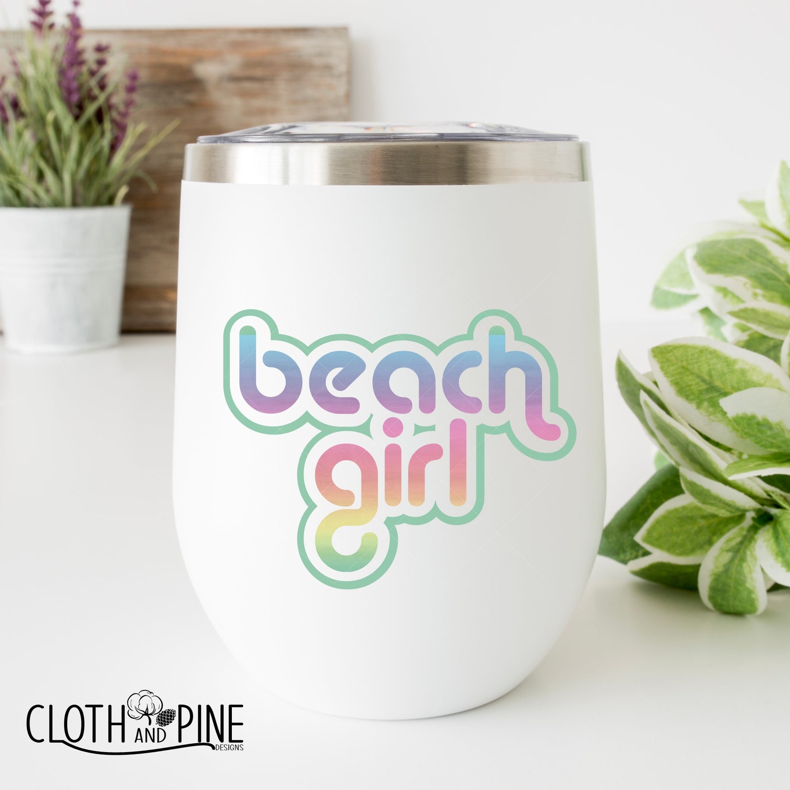 Beach Girl Svg Retro SVG Design Vacation Svg Girls Trip - Etsy