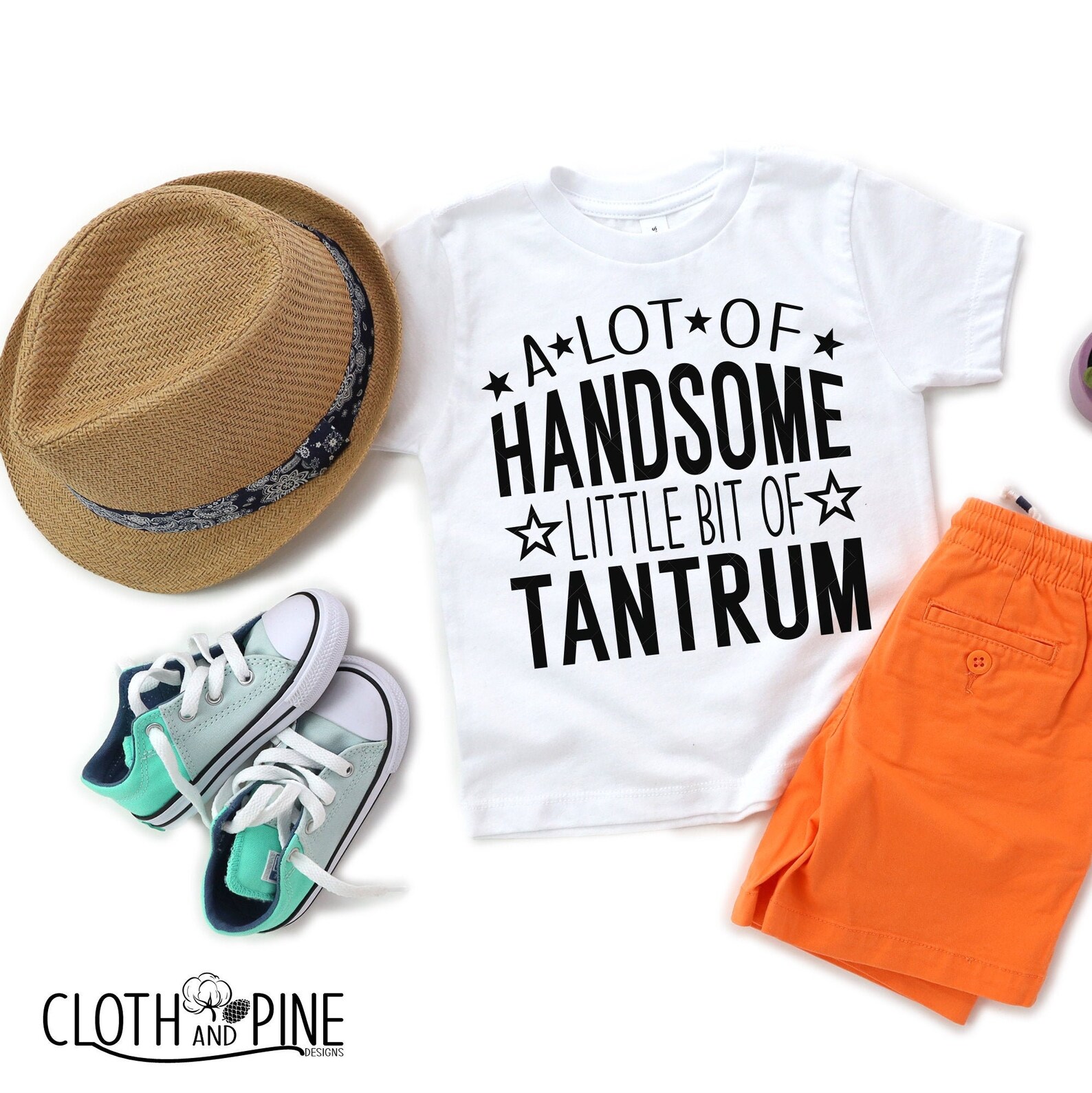 Handsome SVG Tantrum SVG Toddler SVG for Boys Funny Baby - Etsy