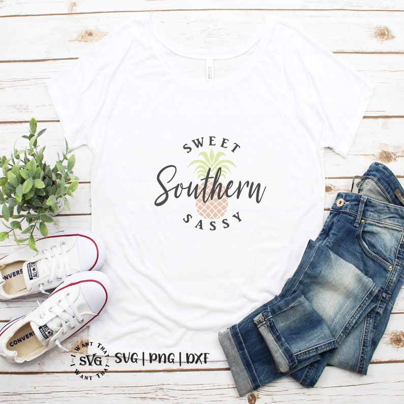 Sweet Svg Southern Svg Sassy Svg Pineapple Svg Women Etsy