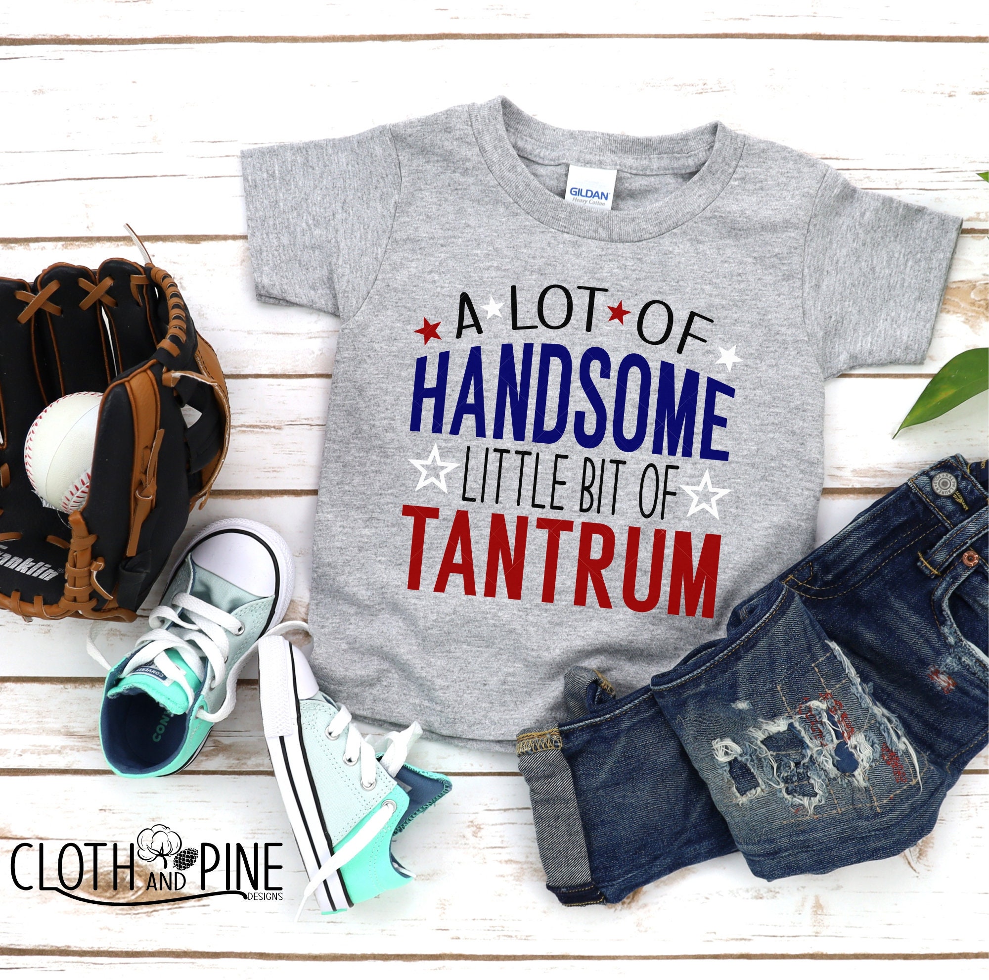 Handsome SVG Tantrum SVG Toddler SVG for Boys Funny Baby - Etsy