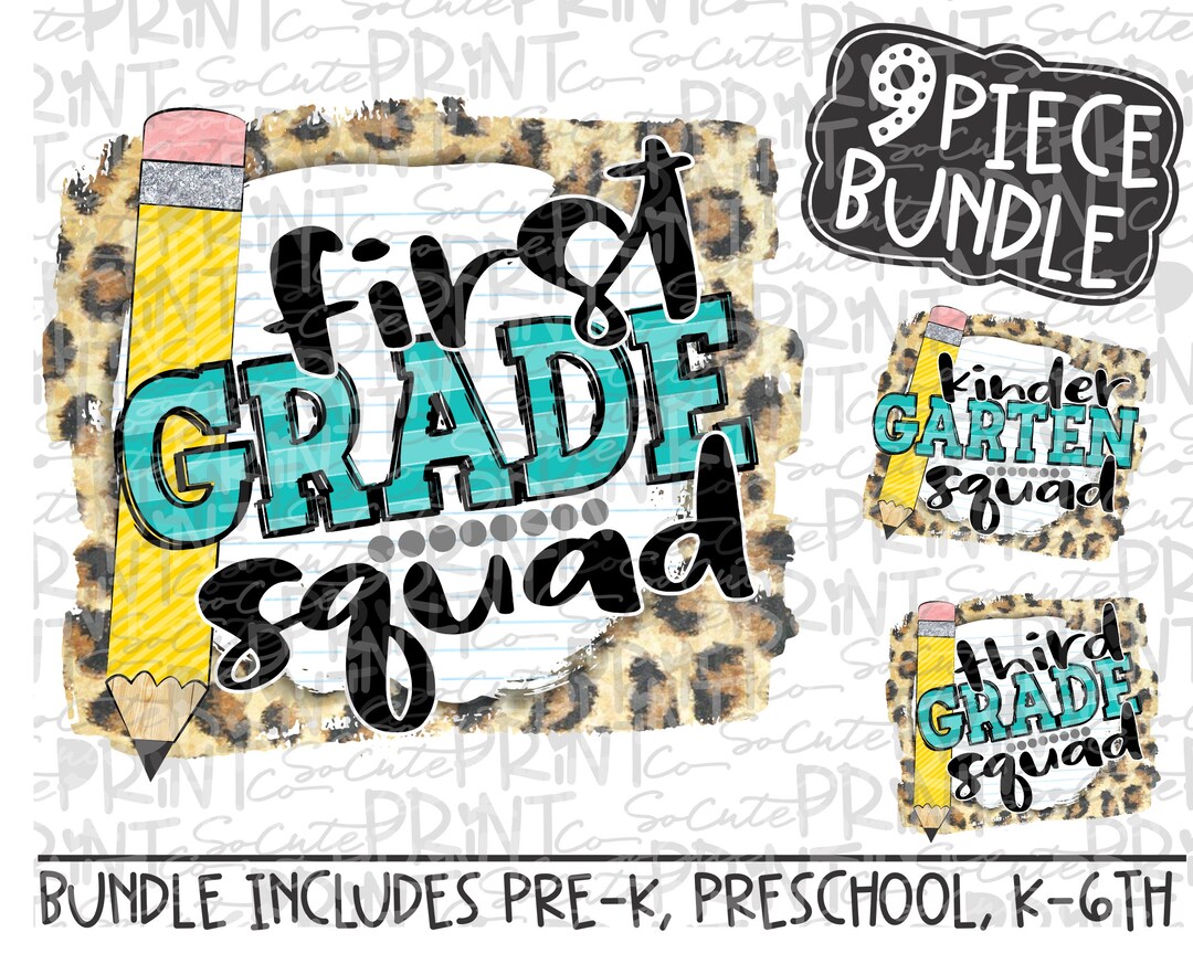 Back to School, School Bundle, Preschool Pre-k to 6th Grade Included ...