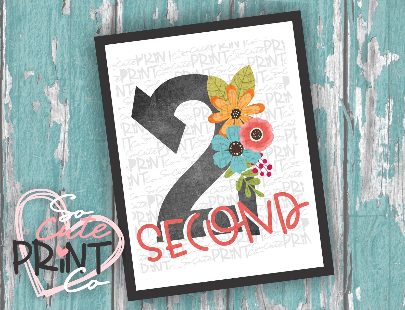 First Day of School Sign 2nd Grade Graduation Second Grade | Etsy