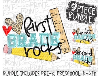 Back to School, School Bundle, Preschool Pre-k to 6th Grade Included ...