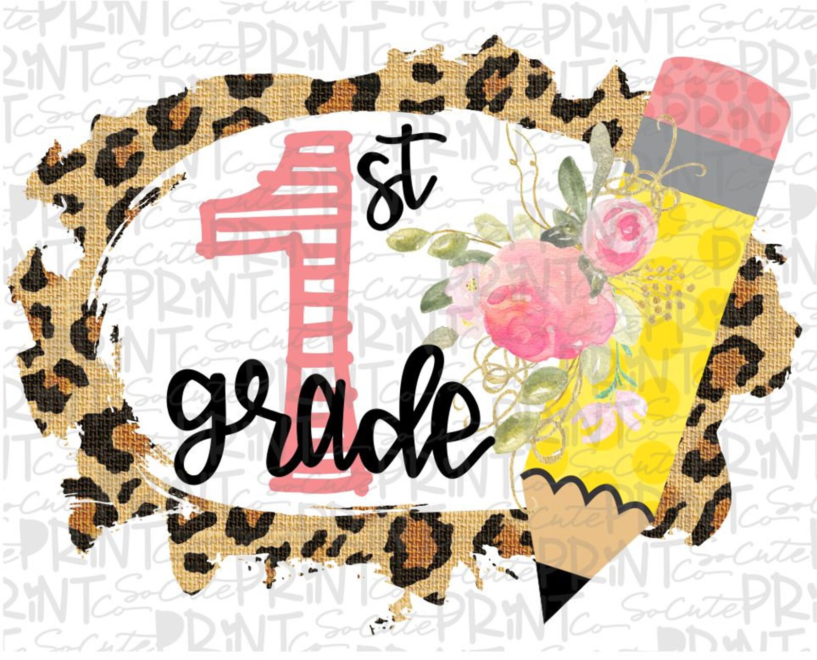 First Grade Clipart Back to School Transparent PNG File for - Etsy