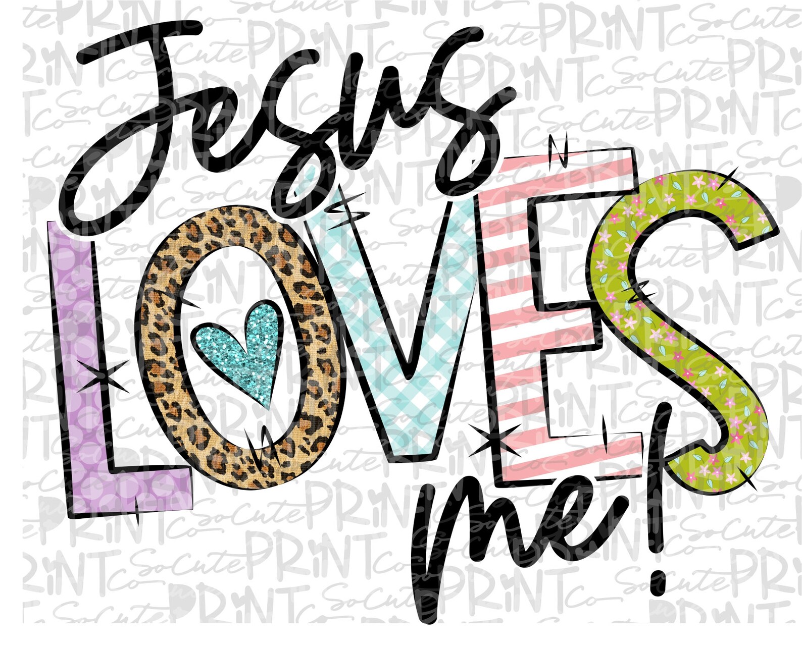 Easter Jesus Loves Me Clipart Easter Clipart Religious - Etsy