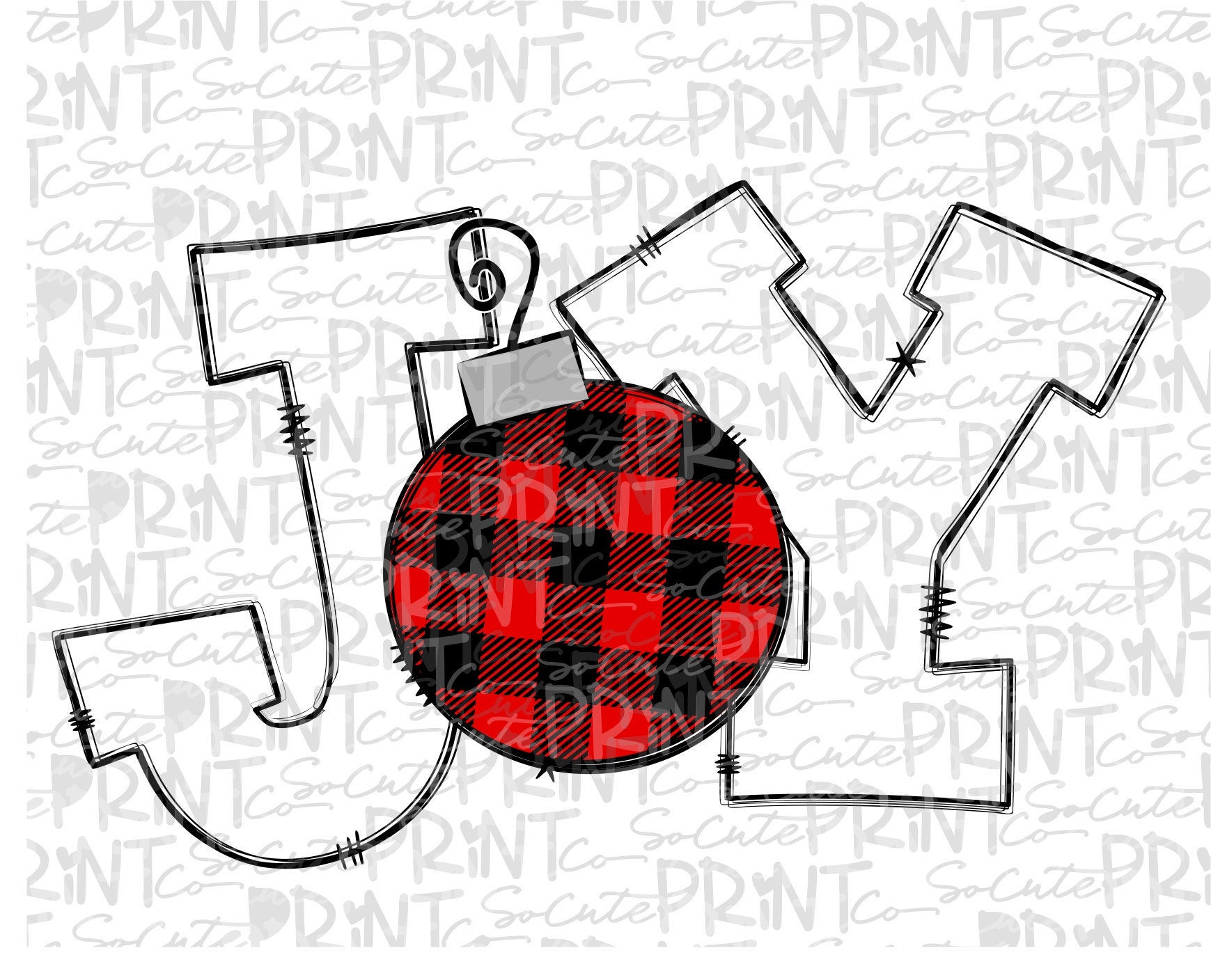 Christmas Bundle Christmas Clipart Christmas Png File for - Etsy