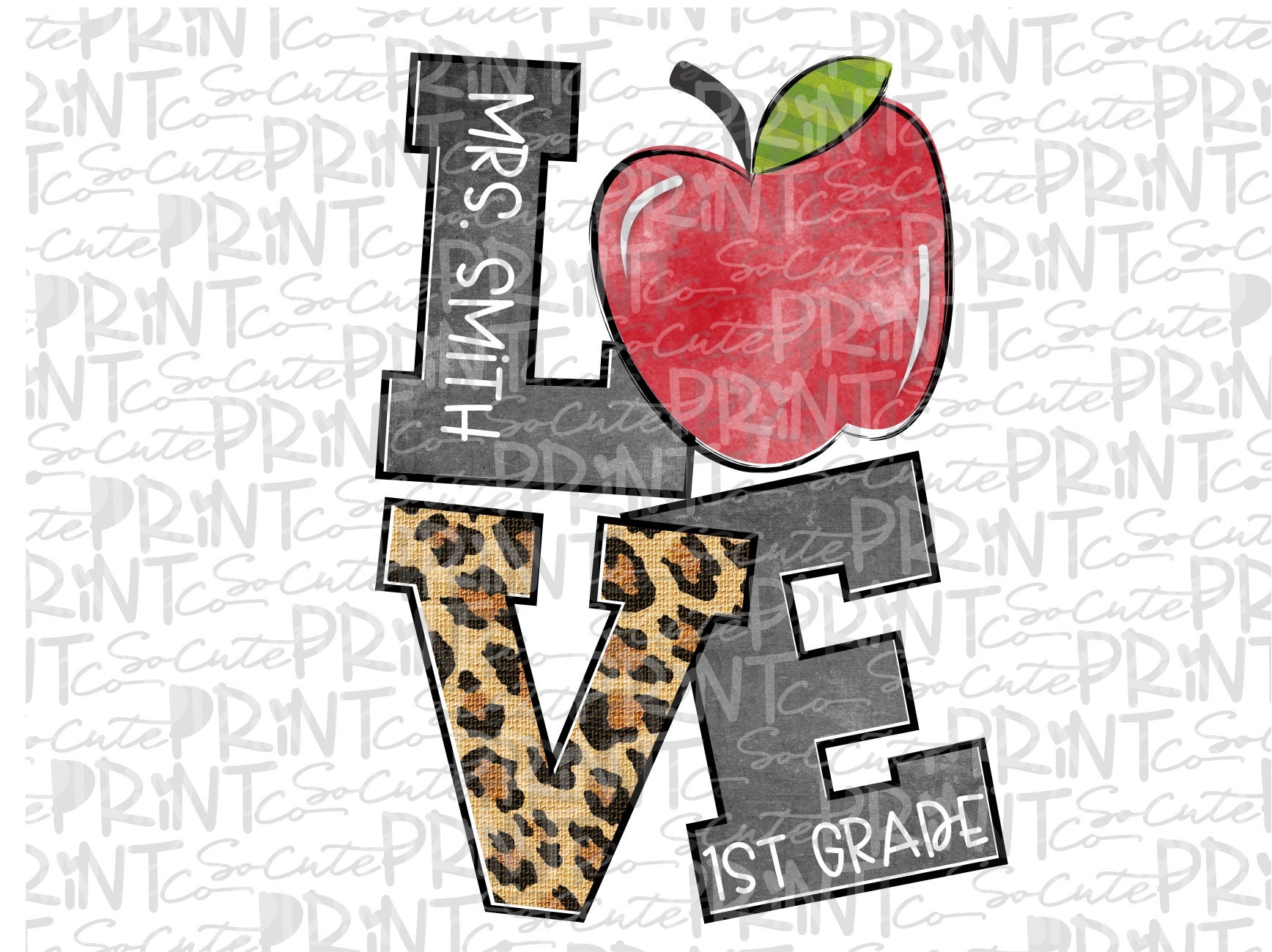 Teacher Clipart Back to School PNG File for Sublimation | Etsy Canada