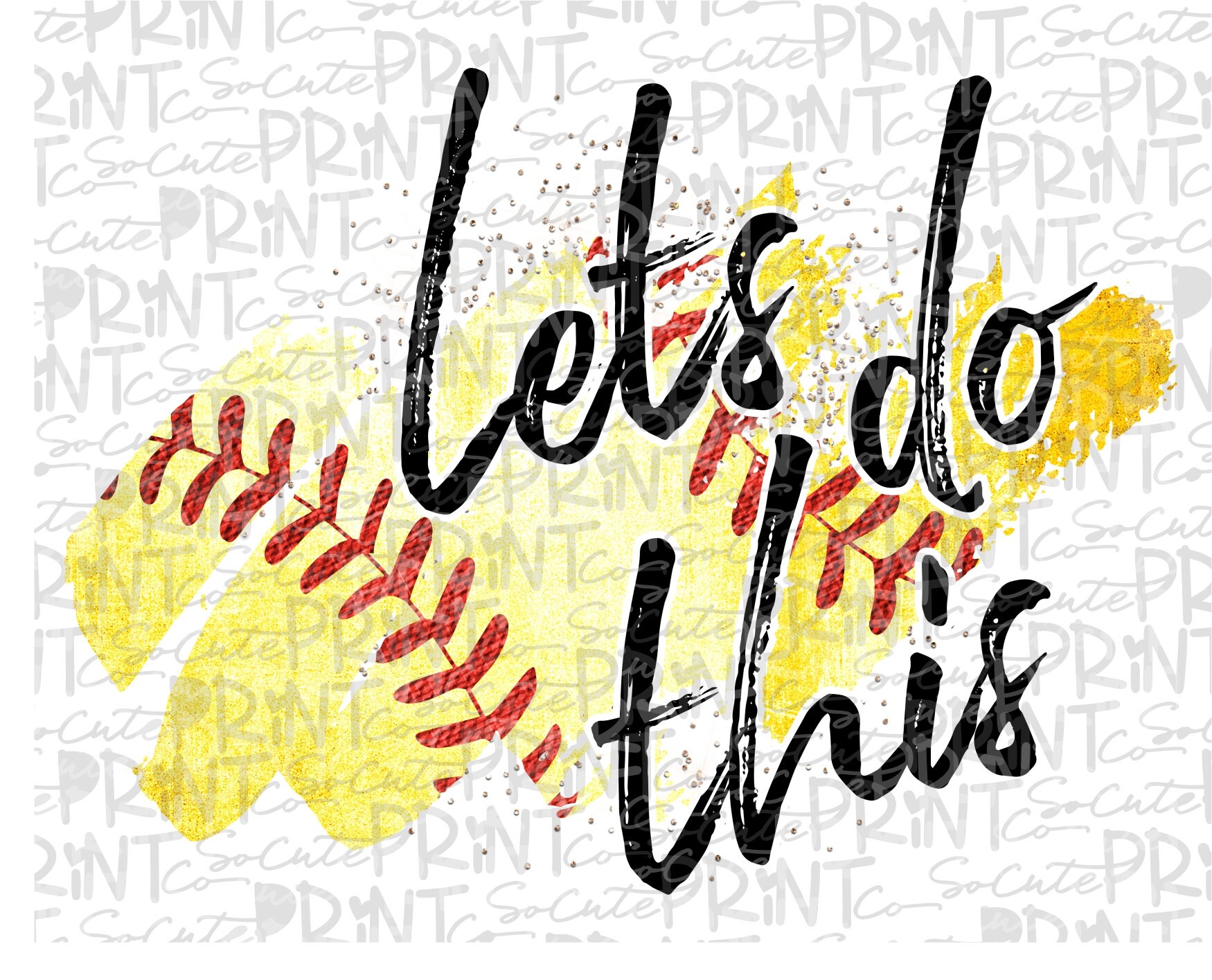 Softball Mom Let's do this softball clipart PNG file - Etsy France