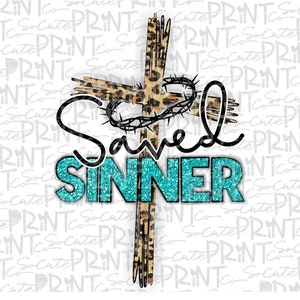 Easter, Saved Sinner Clipart, Cross With Crown of Thorns, Religious ...