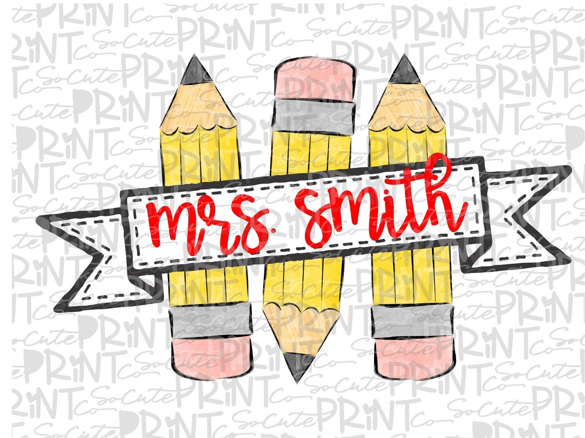 Teacher Clipart Back to School PNG File for Sublimation - Etsy