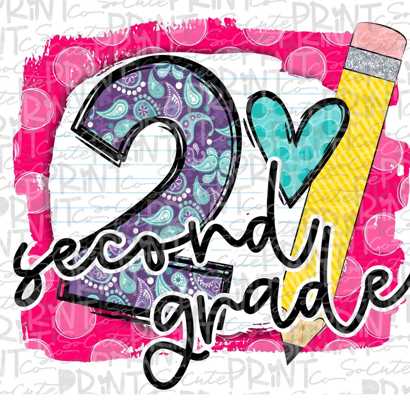Hello 2nd Grade - Etsy