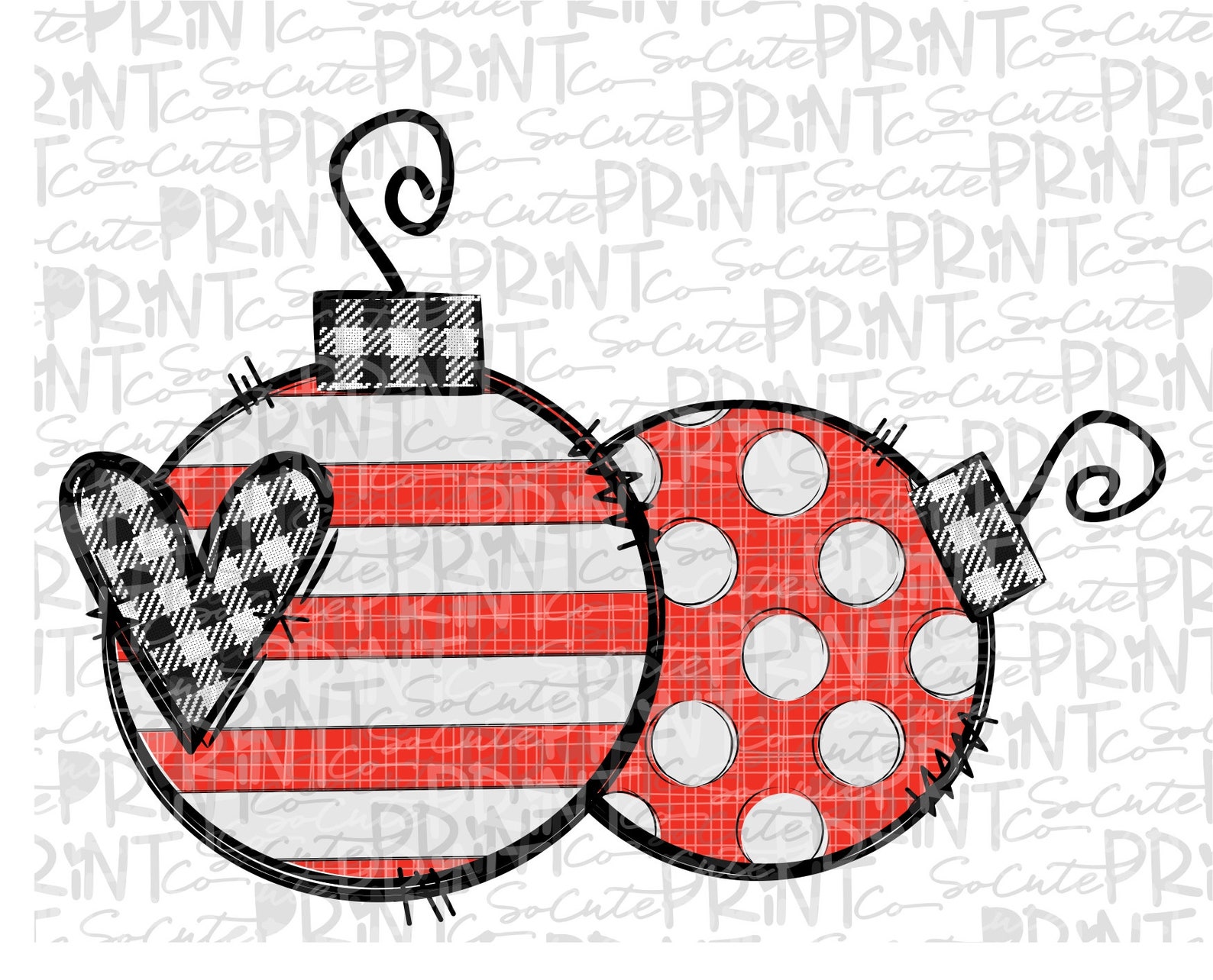 Christmas Bundle Christmas Clipart Christmas Png File for - Etsy