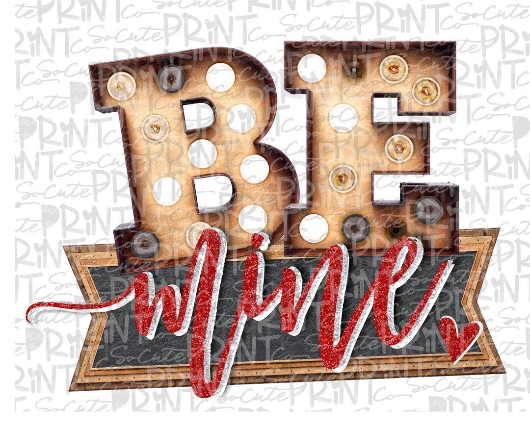 Valentines Day Be Mine Clipart Valentine Png File for - Etsy