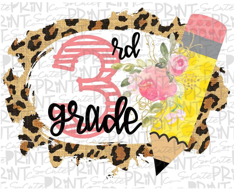 Back to School Sign Third Grade Sign First Day of School - Etsy