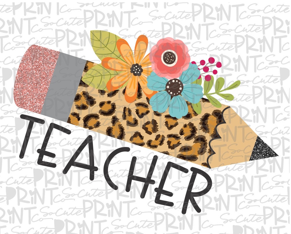 Teacher Clipart Back to School PNG File for Sublimation 1st - Etsy